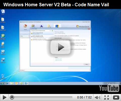 Microsoft Released Windows Home Server ‘Vail’